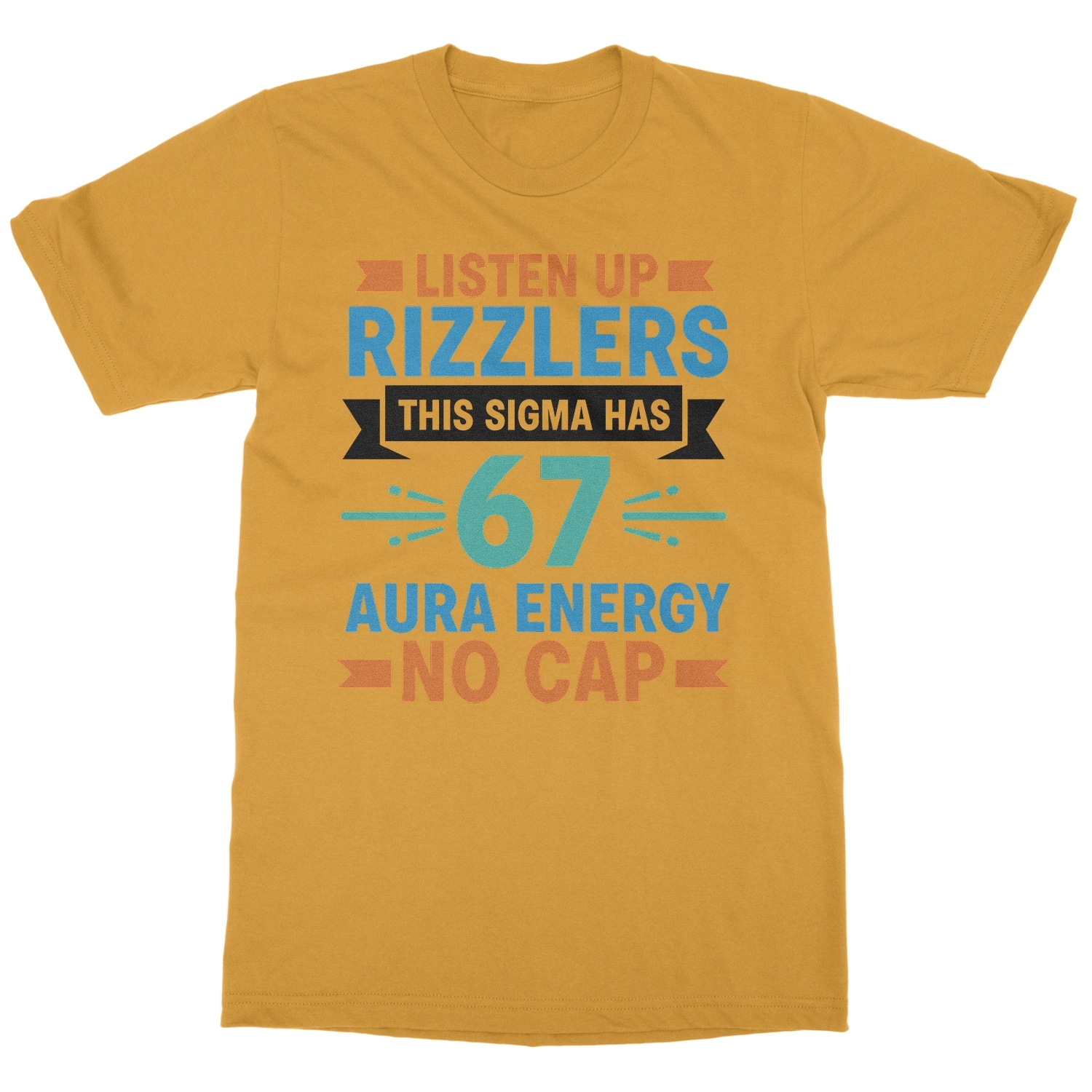 Six Seven 6 7 Meme - Rizzlers Sigma 67 Aura Energy Unisex T-Shirt | eBay