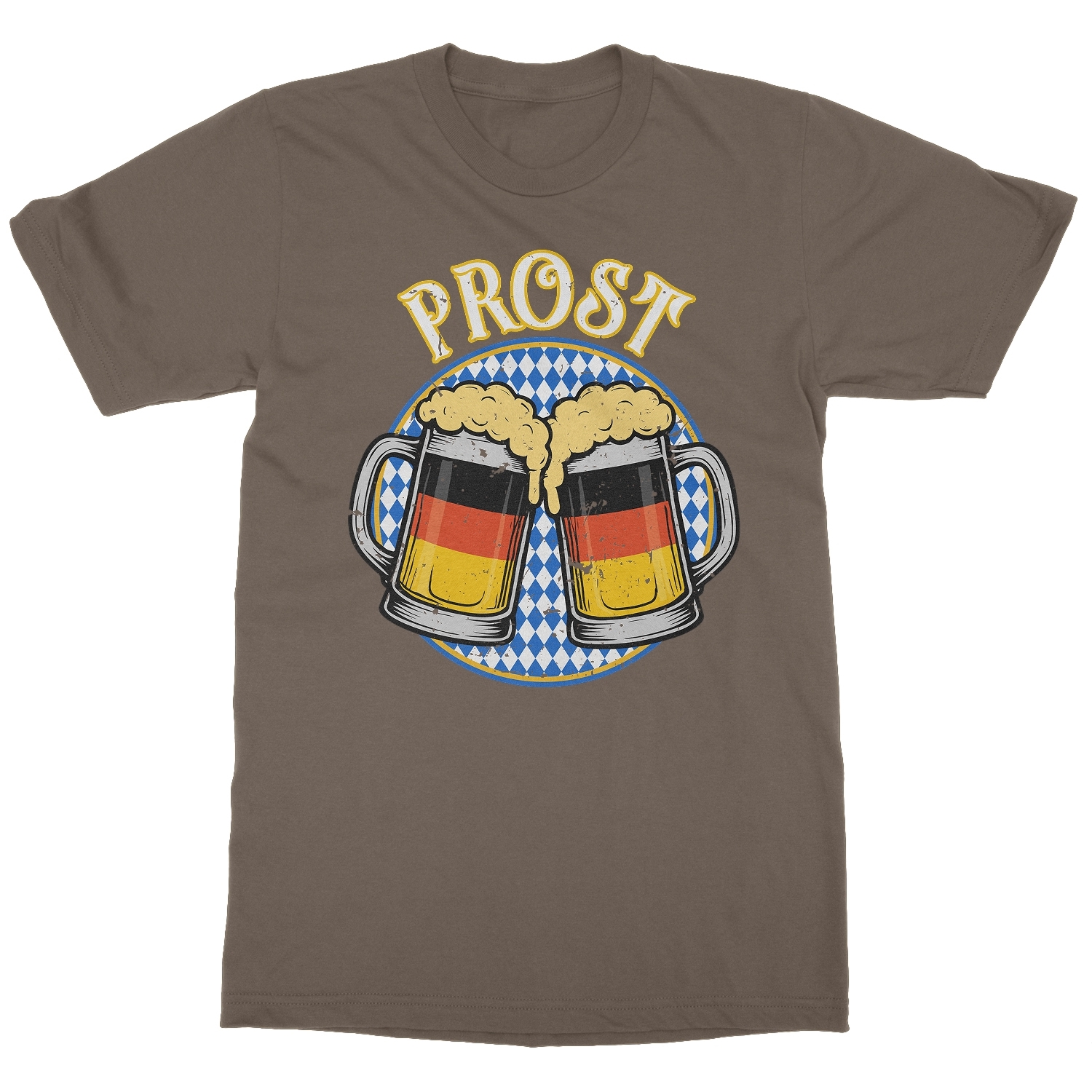 Oktoberfest Cheers Graphic - Prost with Beer Mugs Unisex T-Shirt | eBay
