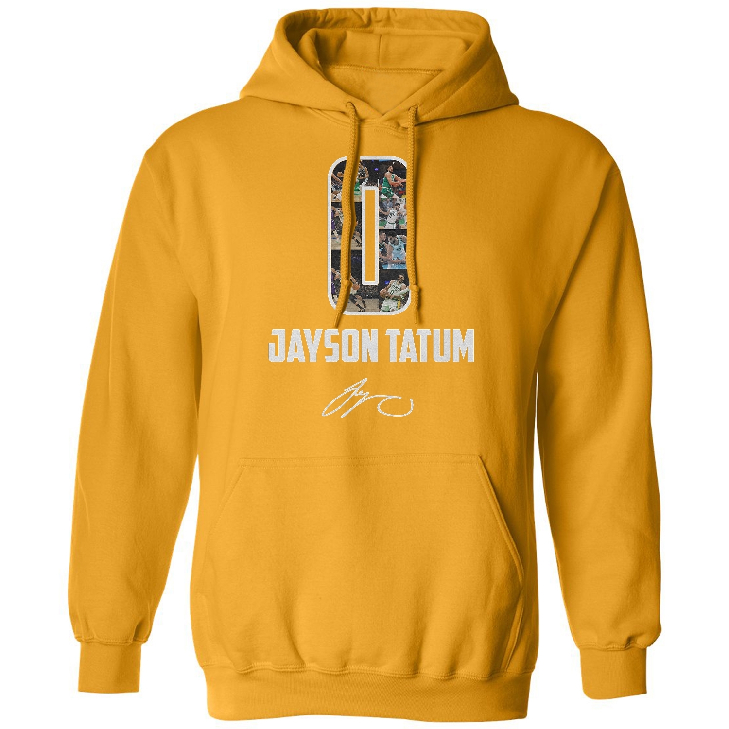 Collage 0 Tatum-Inspired Graphic - Boston Fans Unisex Hooded Sweatshirt ...
