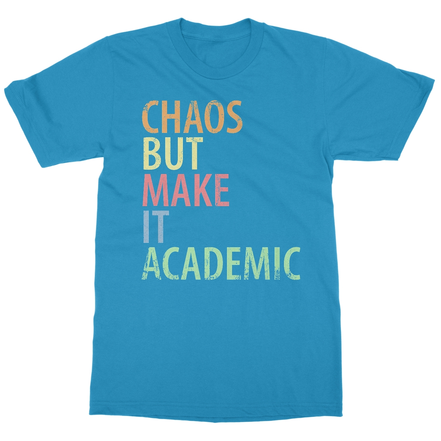 Chaos But Make it Academic - Back to School Graphic Unisex T-Shirt | eBay