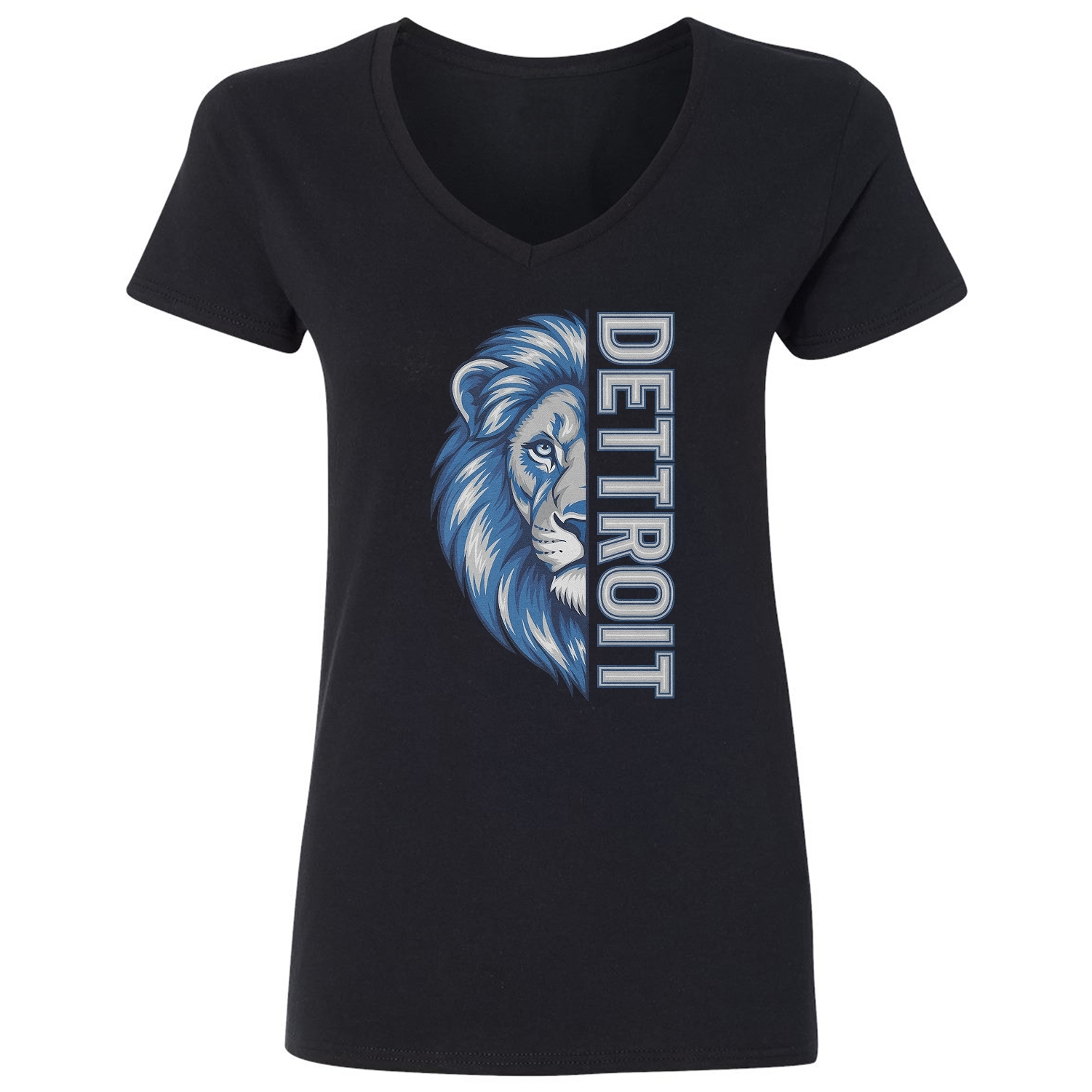 Detroit Inspired Graphic - Sports Fans Tribute Ladies' V-Neck Tshirt | eBay