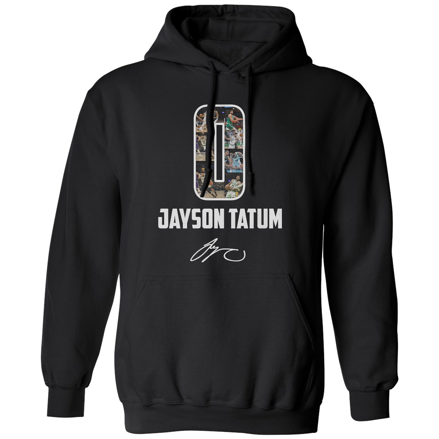 Collage 0 Tatum-Inspired Graphic - Boston Fans Unisex Hooded Sweatshirt ...