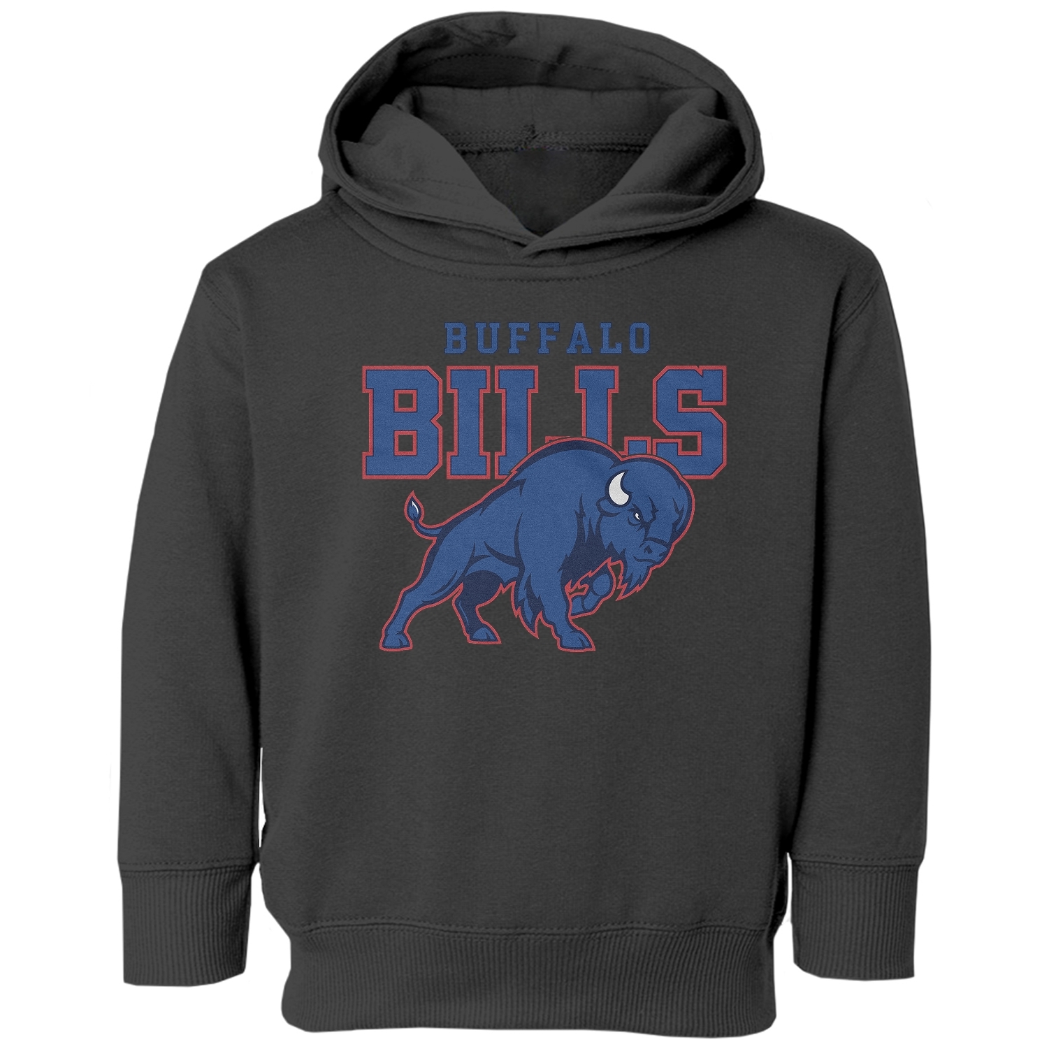 Vintage Buffalo-inspired Game Day Sports Fans Tribute Toddler Hooded ...