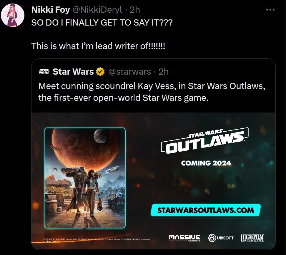 Star Wars Outlaws (PC/Xbox Series/PS5) - update (11/18): Dev Update #2 ...