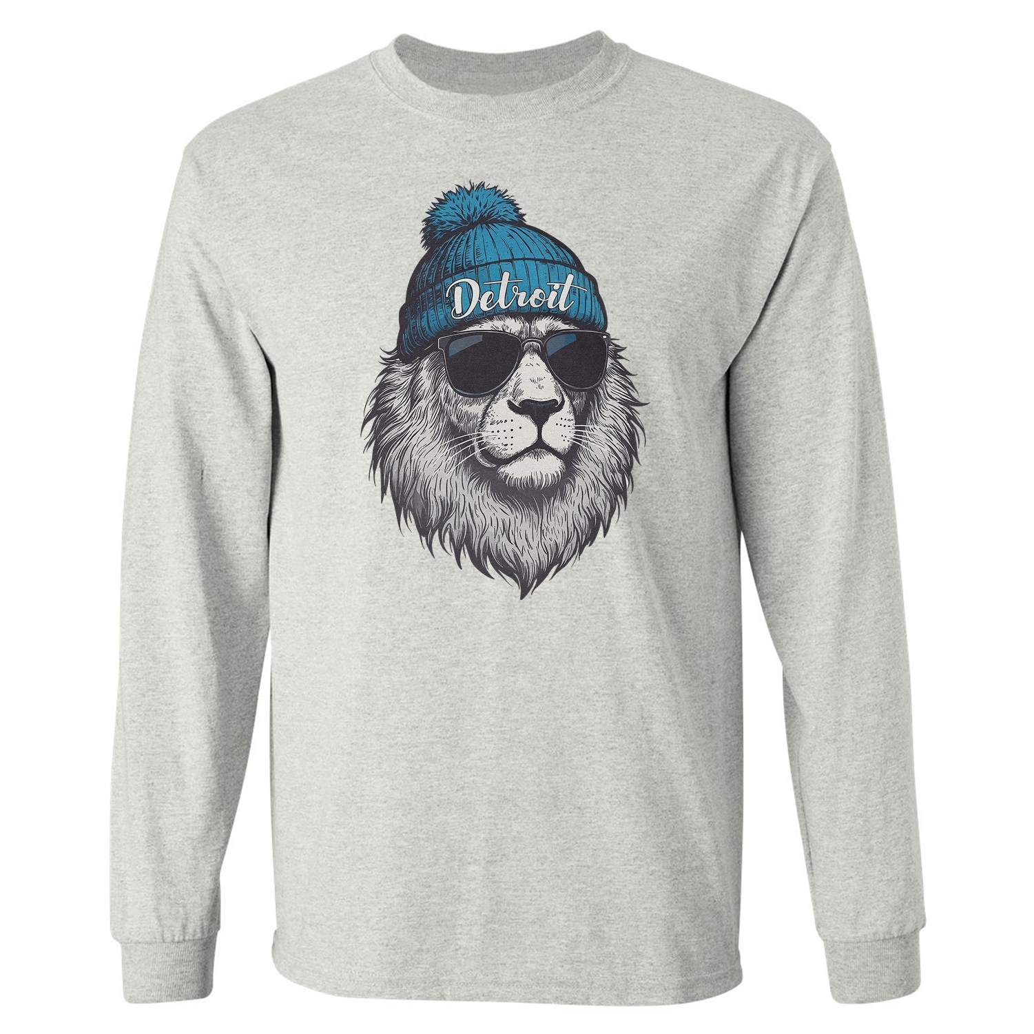 Cool Lion Support Detroit Design - Fans Gift Long Sleeve Tshirt | eBay
