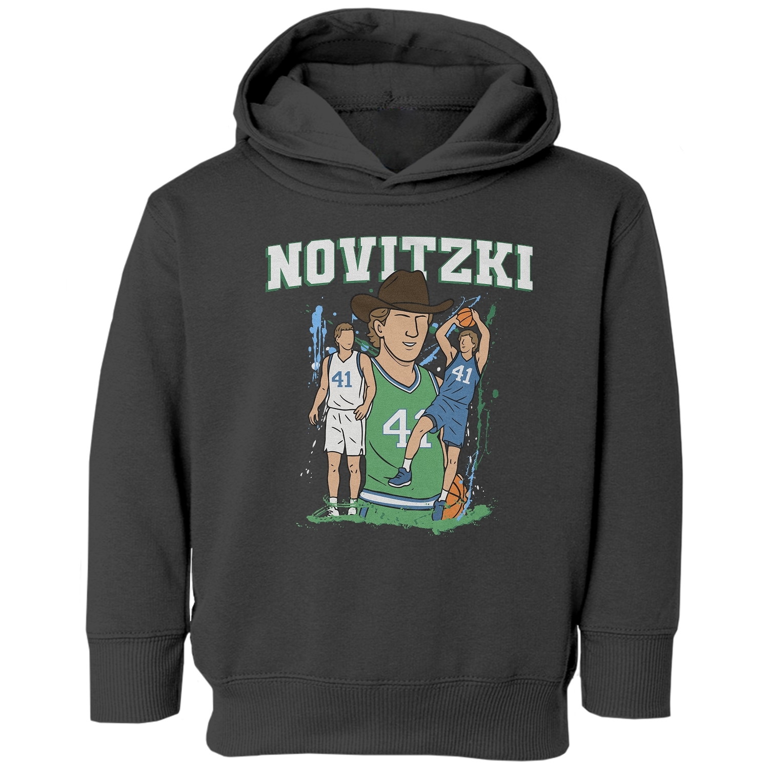 Dirk Nowitzki Basketball Legend Tribute - Dallas Fan Toddler Hooded ...