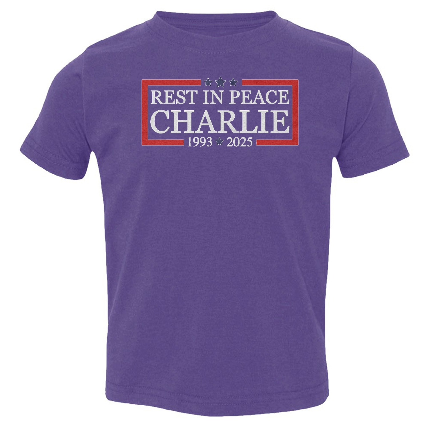 Rest In Peace Charlie 1993-2025 Activist Memorial Toddler T-Shirt | eBay