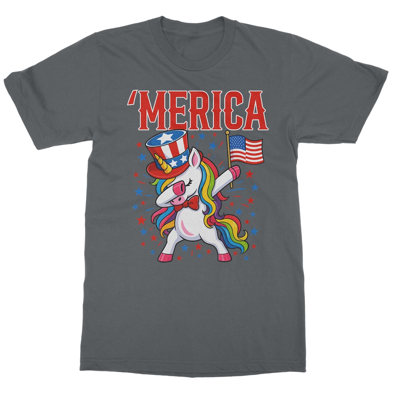 4th of July Dab Unicorn - 'Merica Independence Day Unisex T-Shirt | eBay