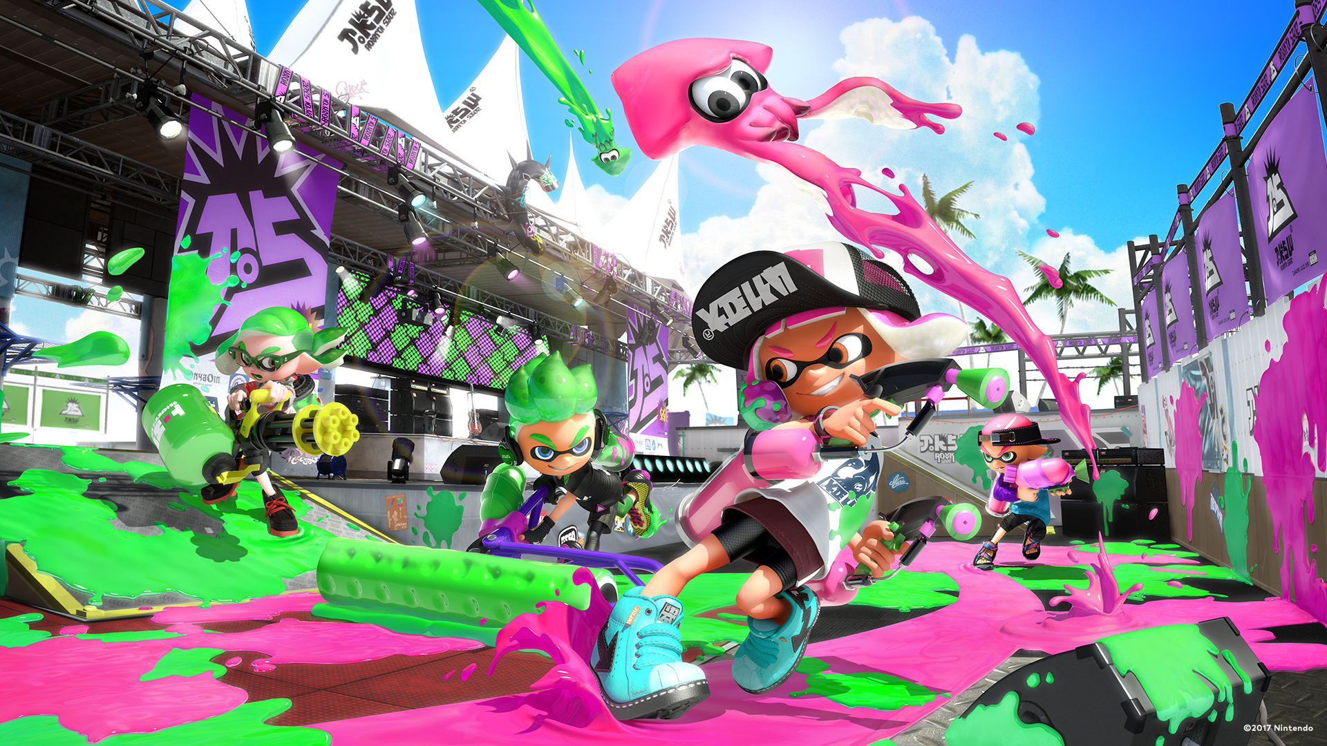 big bottom heavy: Splatoon & league Chromacrash - Inflation Of Light