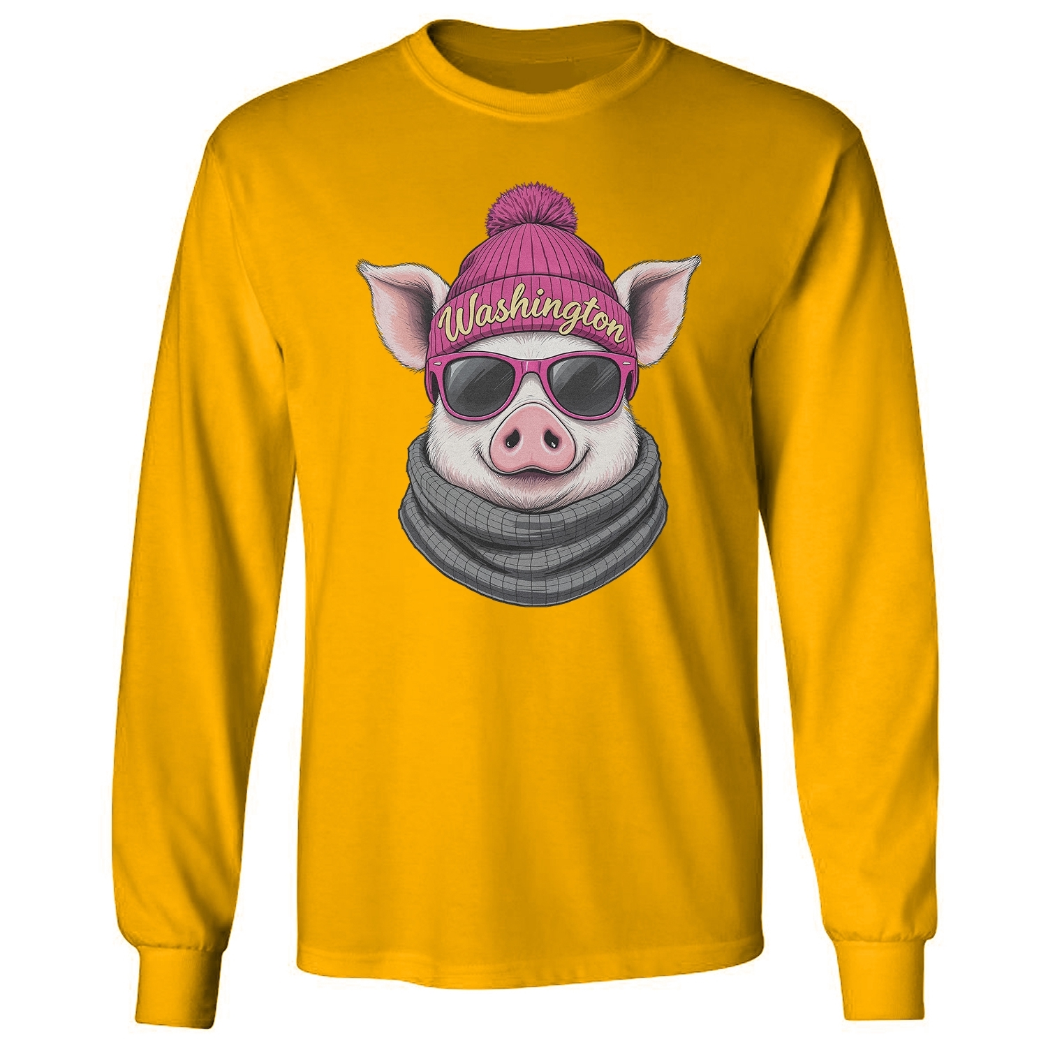 Cool Hog Support The District Design - Fans Long Sleeve Tshirt | eBay