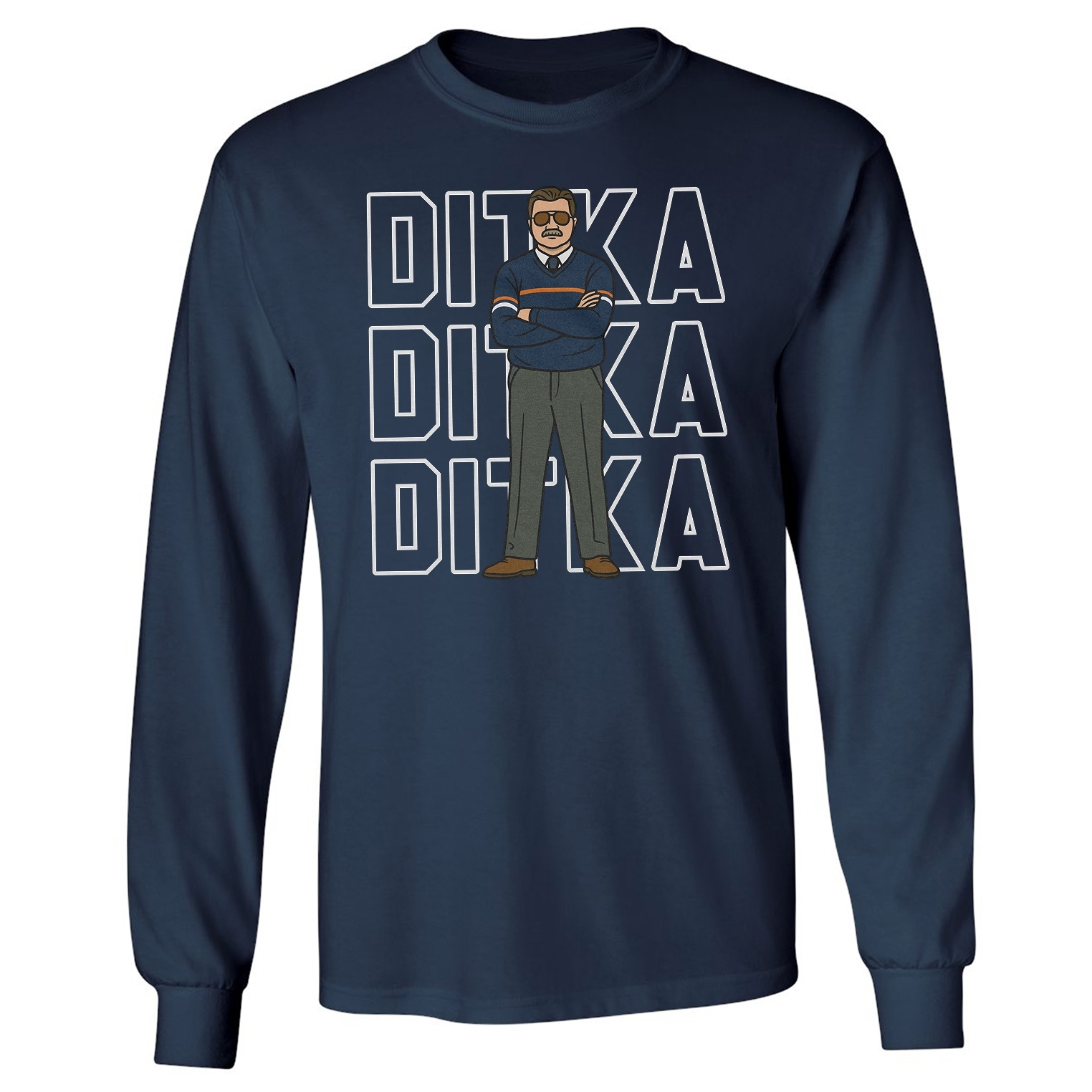Mike Ditka Coach Inspired Tribute - Chicago Fans Long Sleeve Tshirt | eBay