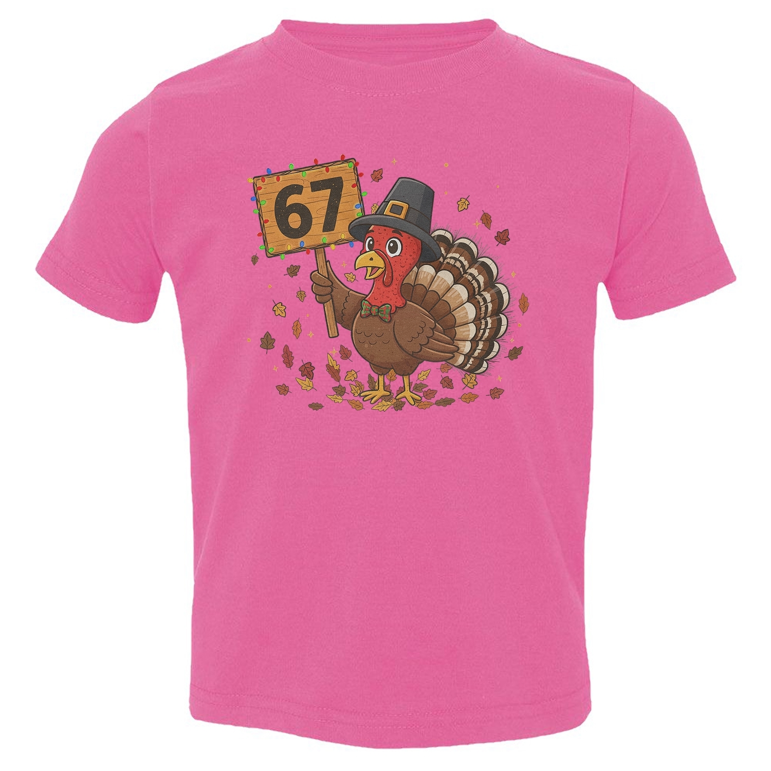 Six Seven Turkey Sign 6 7 Meme 67 Funny Thanksgiving Toddler T-Shirt | eBay