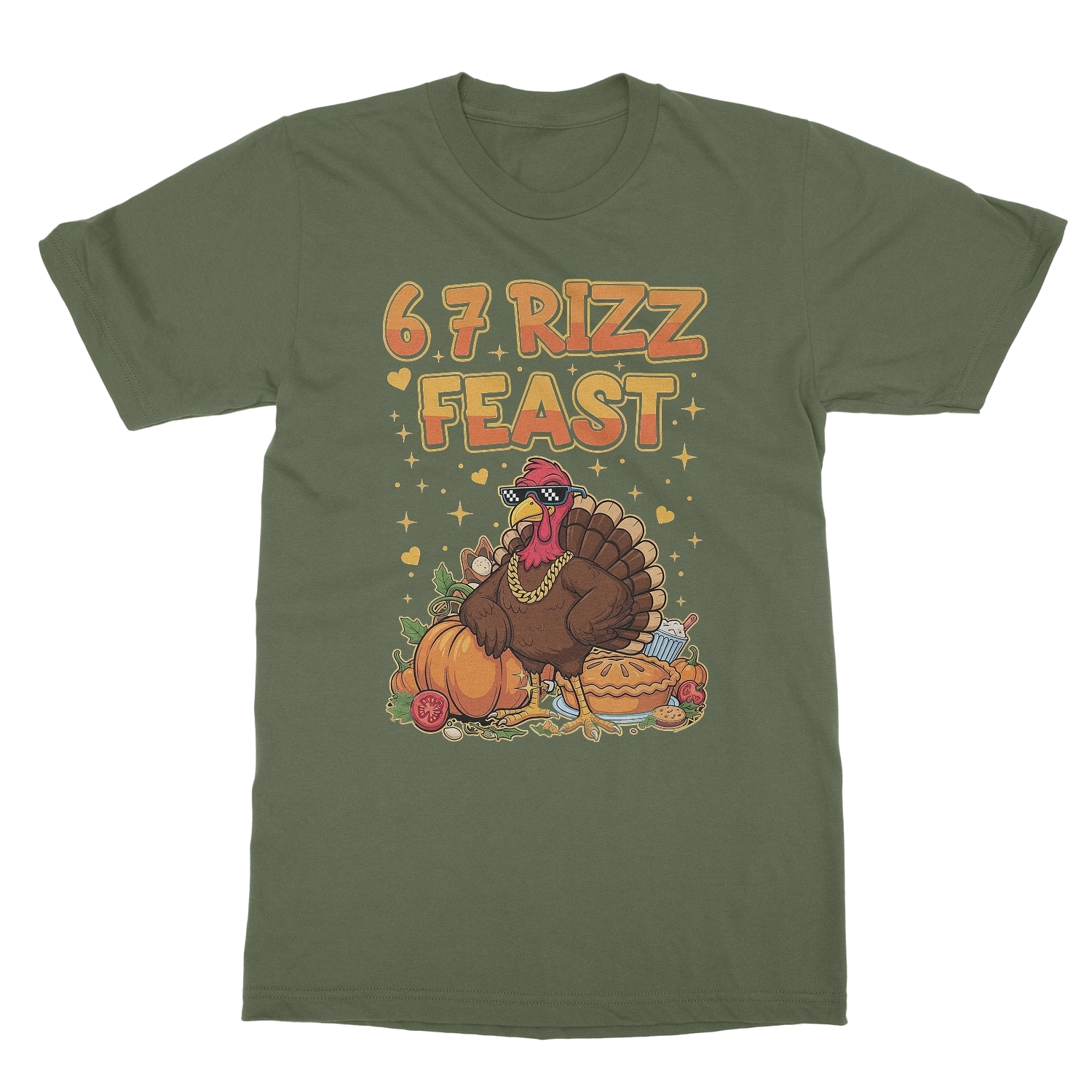 67 Rizz Feast Turkey Dinner - Thanksgiving Funny Unisex T-Shirt | eBay
