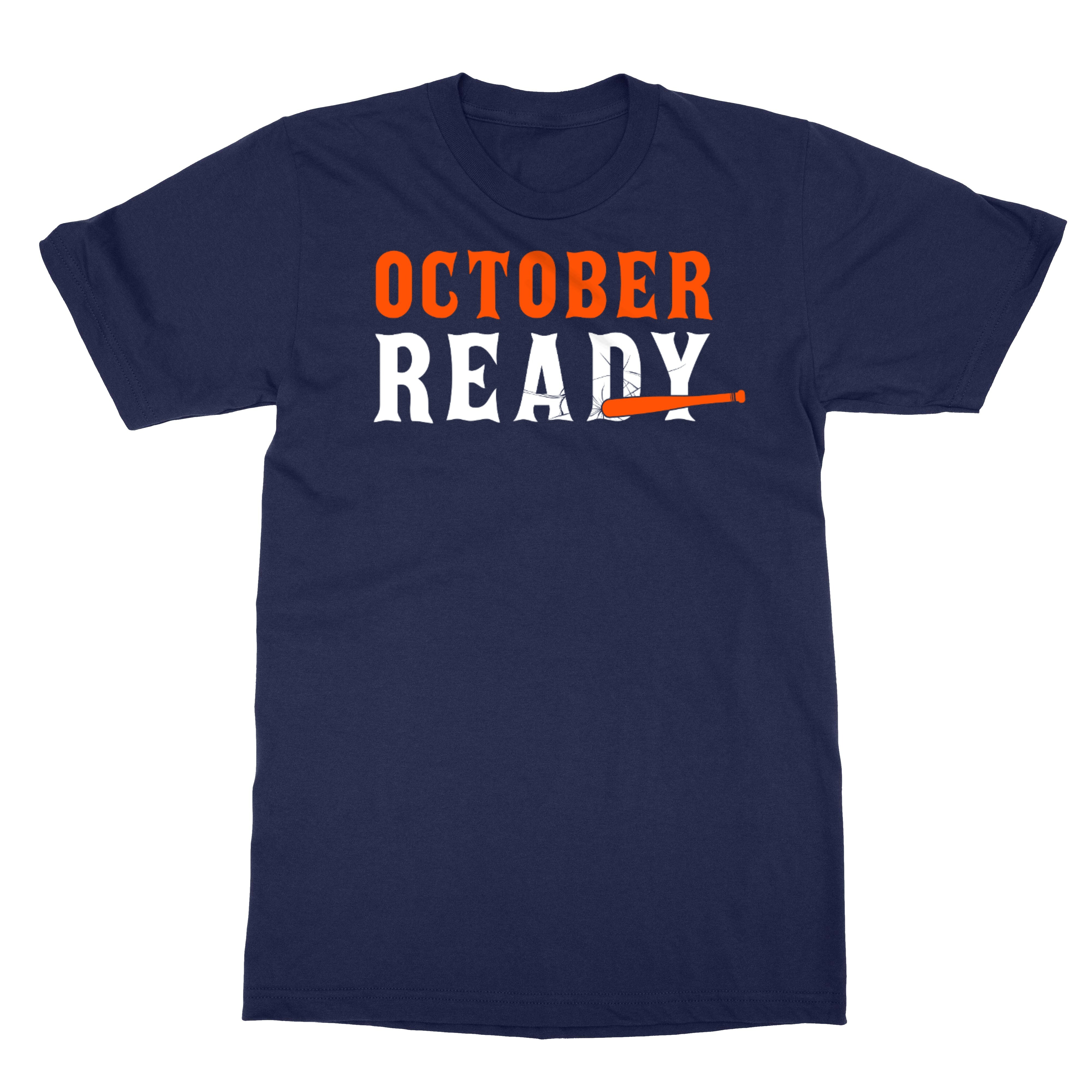 October Ready Detroit Tigers Baseball Fans Unisex T-Shirt | eBay