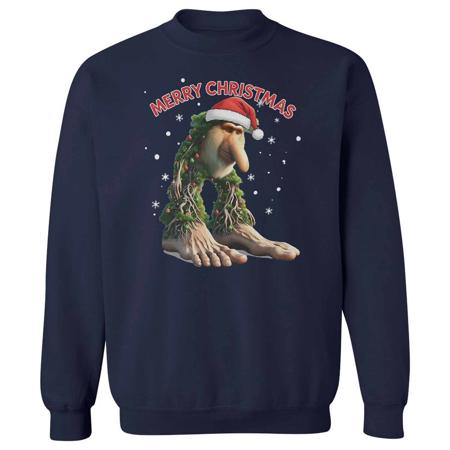 Brr Brr Patapim Merry Christmas - Santa Brainrot Xmas Unisex Crewneck ...