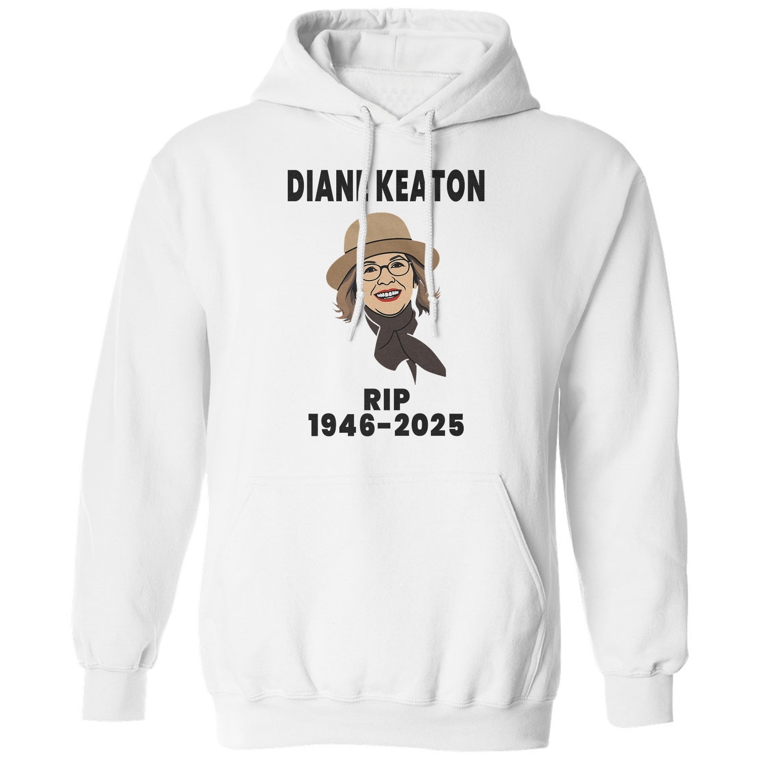 Remembering Diane - RIP Keaton Memorial Tribute Unisex Hooded ...