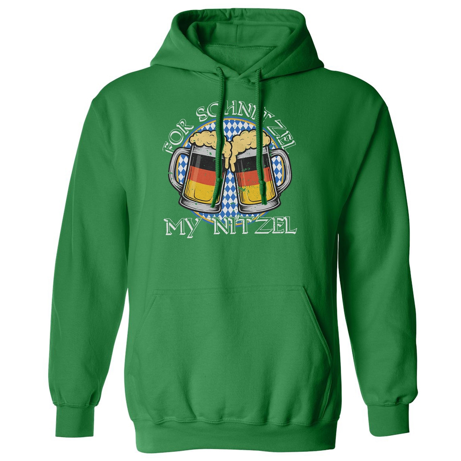 Octoberfest Beer - For Schnitzel My Nitzel Graphic Unisex Hooded ...