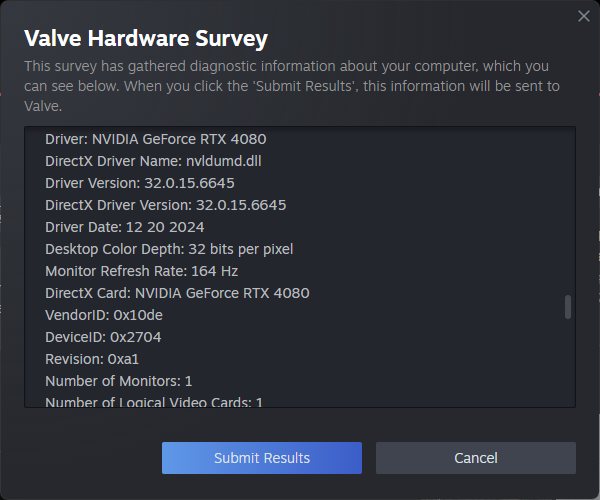 Valve Hardware Survey 2025 | guru3D Forums