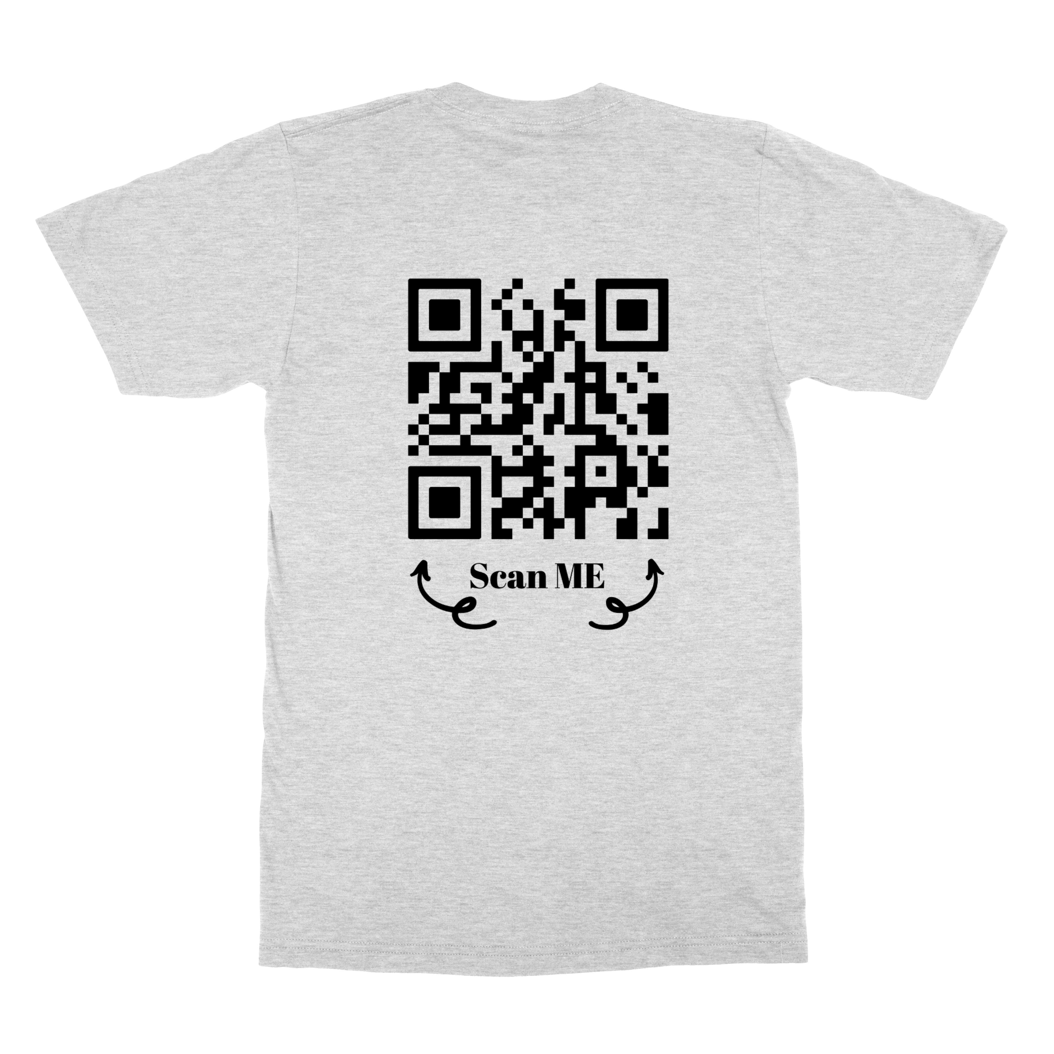 Funny FU QR Code Scan Me QR Code Joke Funny Humor Unisex T-Shirt | eBay