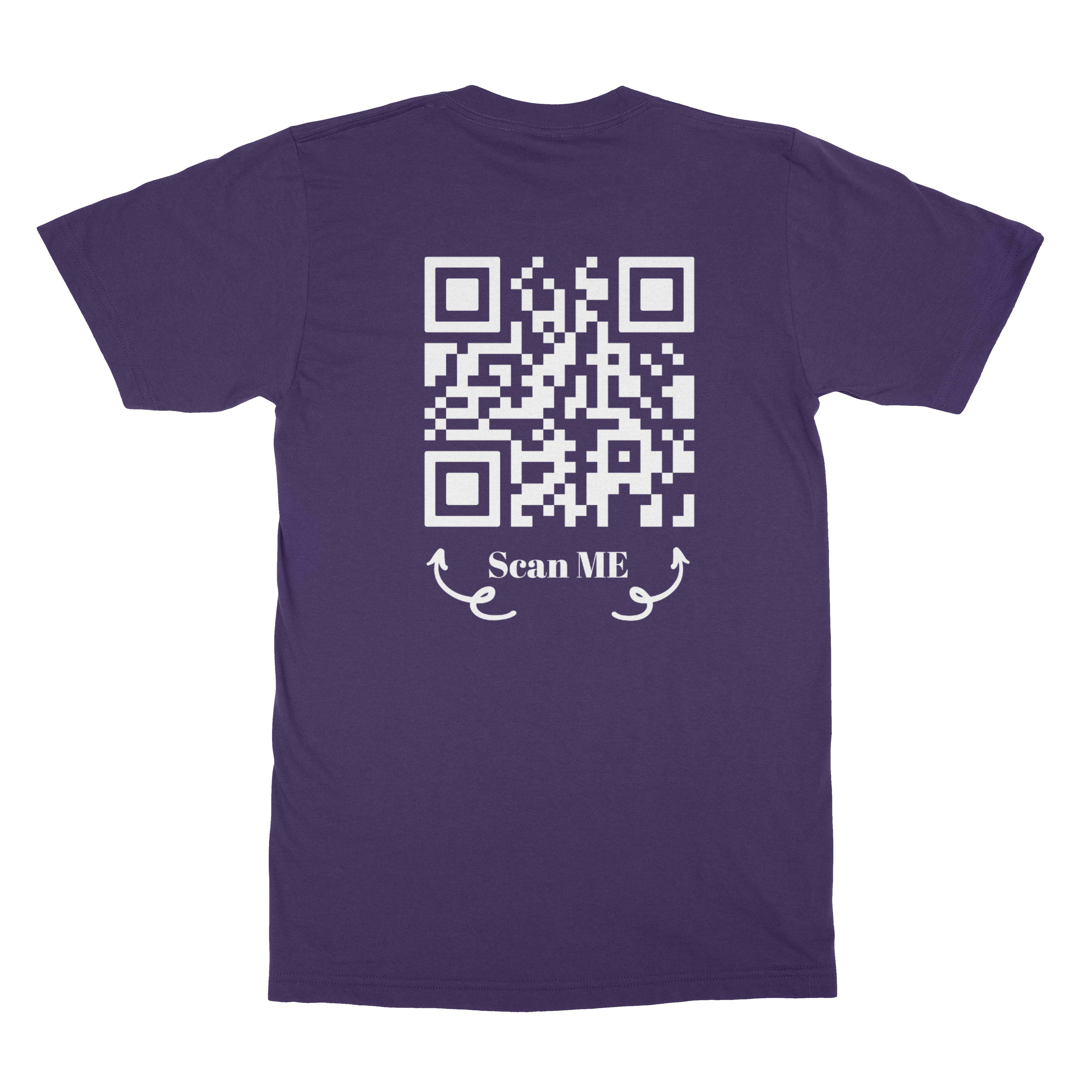 Funny FU QR Code Scan Me QR Code Joke Funny Humor Unisex T-Shirt | eBay