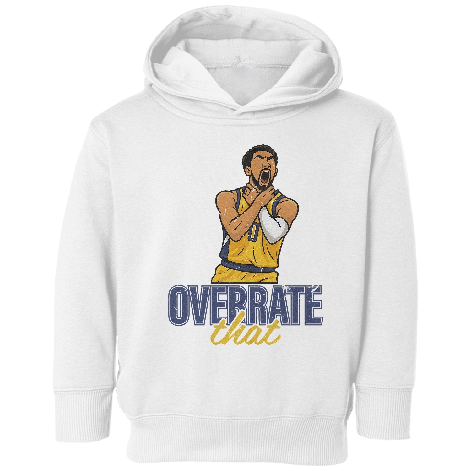 Haliburton Overate That - Choking Celebration Toddler Hooded Sweatshirt ...